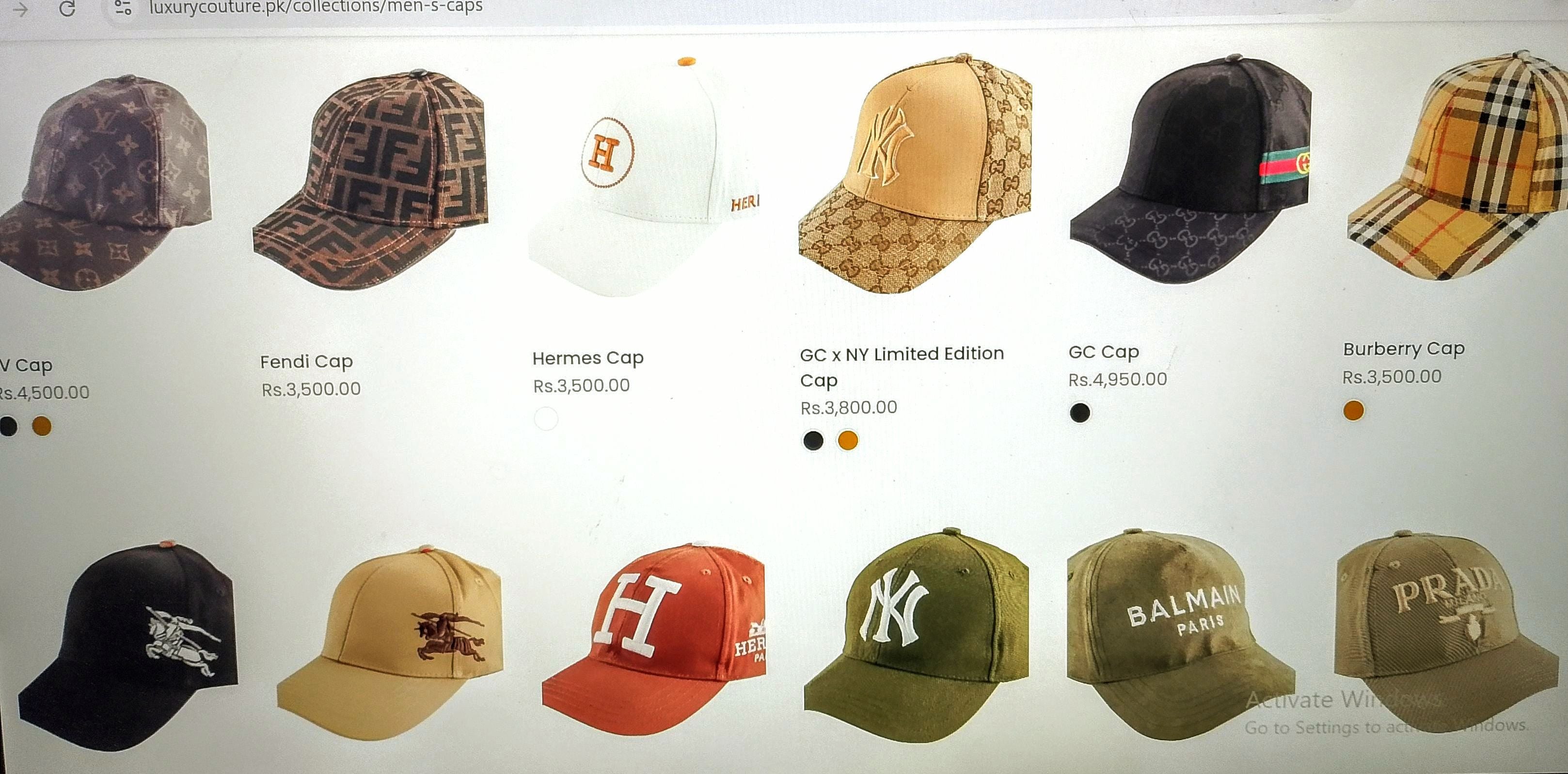 Caps